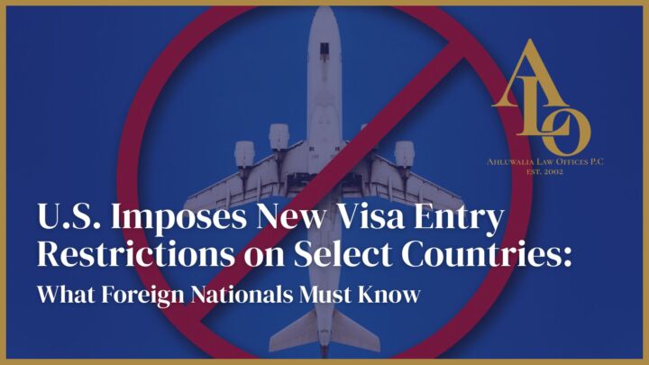U.S. Issues New Visa Entry Restrictions on 19 Countries