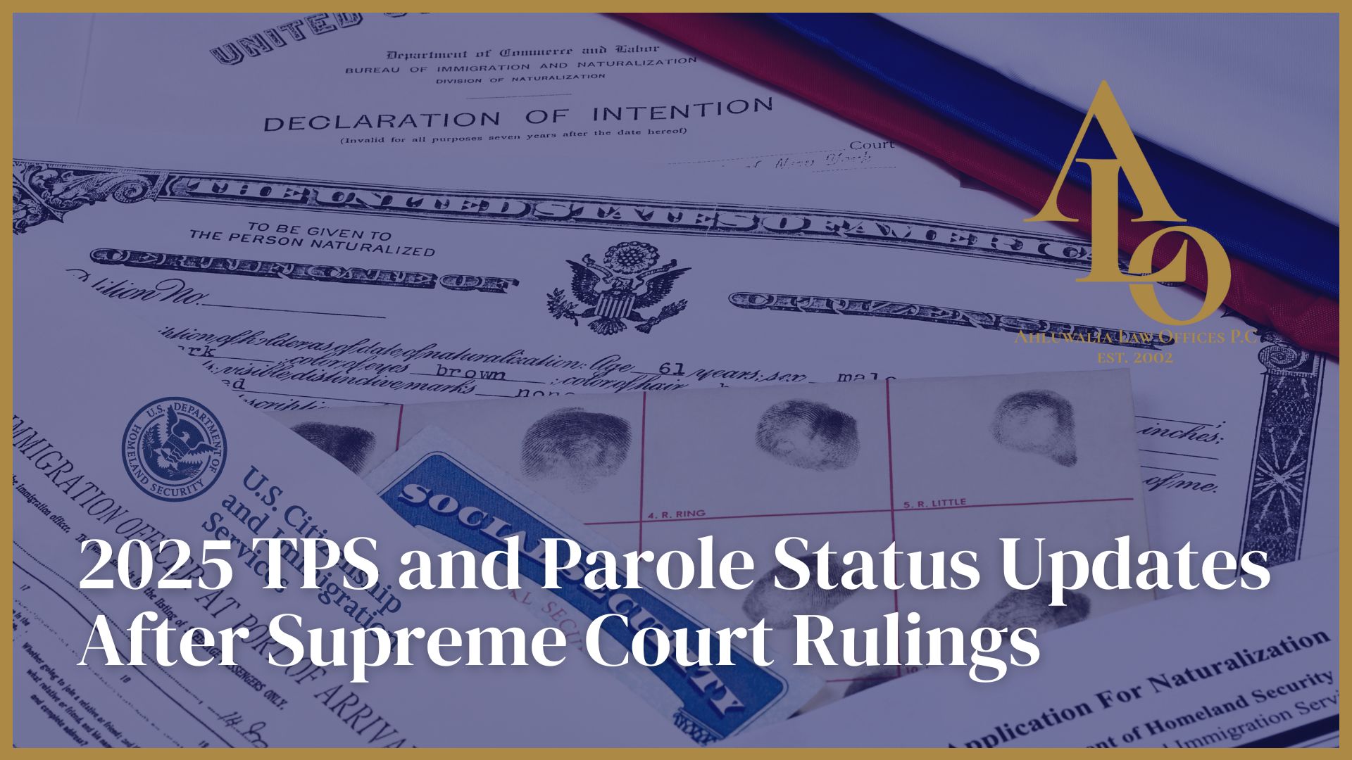 TPS and Parole Status Oct 2025 Updates After SC Rulings