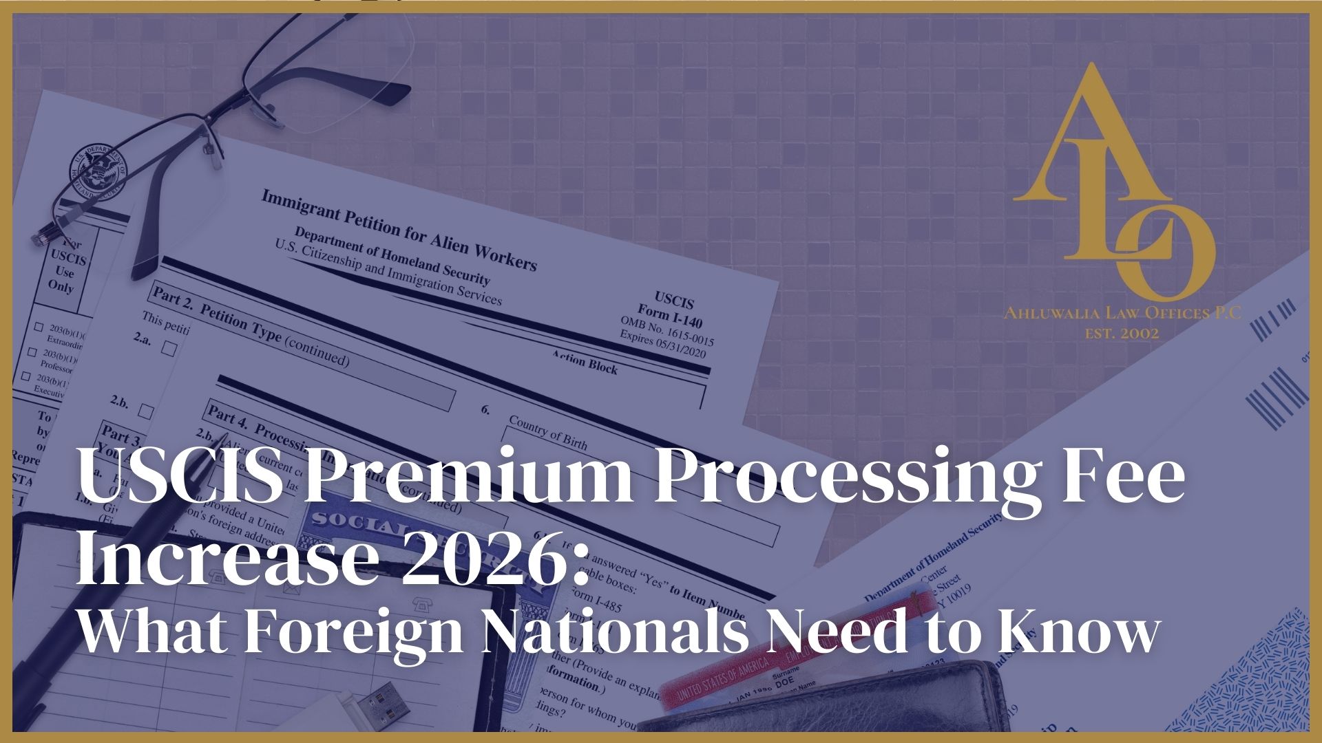 USCIS Premium Processing Fee Increase 2026 | March 1 Changes